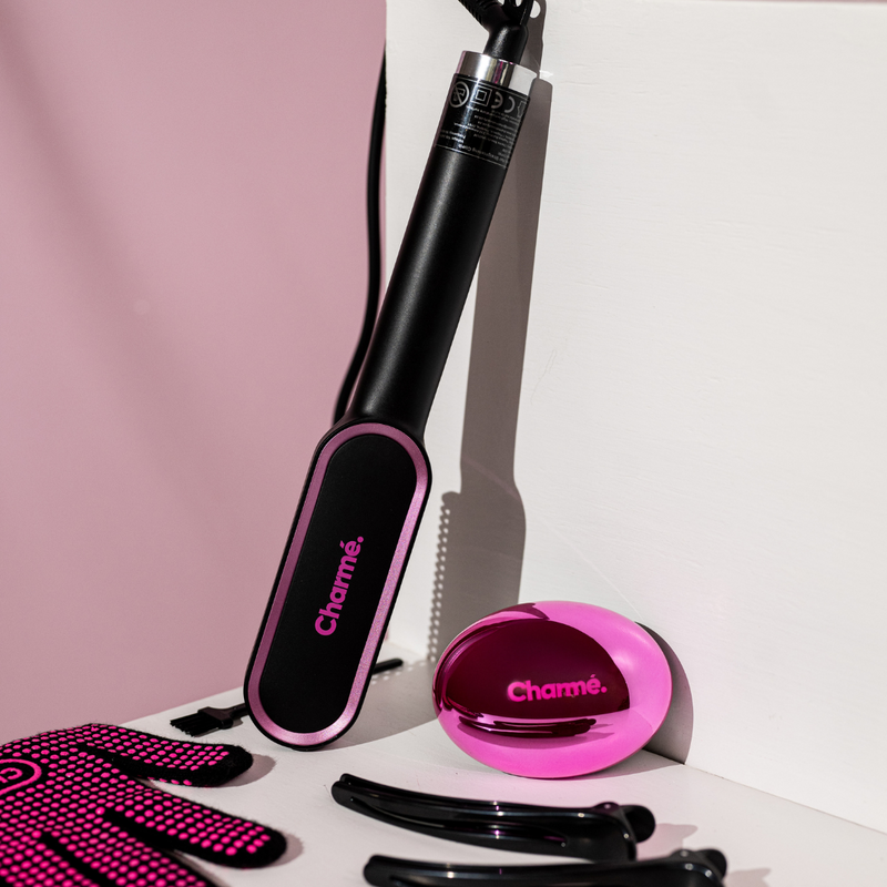 Charmé Halo Pro – Ultimate One-Pass Straightening Brush